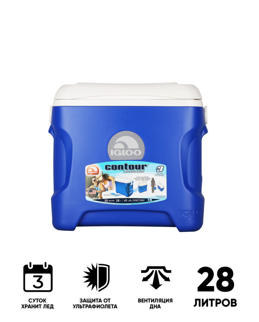 Изотермический контейнер Igloo Contour 30 blue